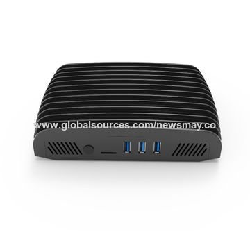 China Fanless mini PC J4125 CPU SODIMM DDR4 M.2 2280 SSD on Global ...