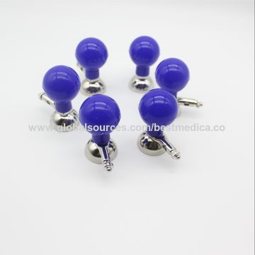 China Adult EKG Cable Multi-Use ECG Suction Electrodes Nickke 6pcs per ...