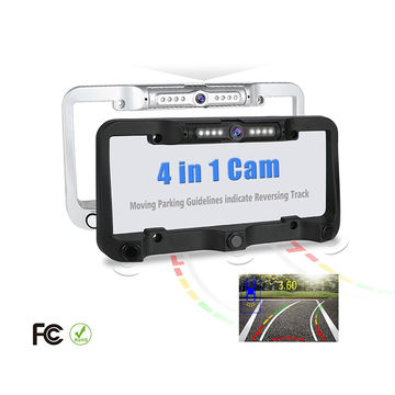 China US License Plate Car Rear View Backup Camera with 2 Parking ...