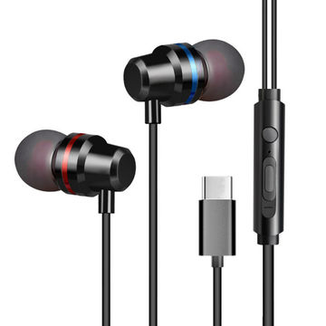 China Certified Double Color Type C Earphone on Global Sources ...