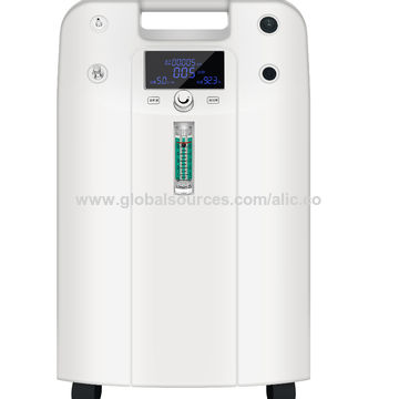 China 5L Medical Molecular Sieve Oxygen Concentrator with wheels, High ...