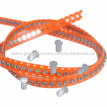 China Steel Self piercing rivet with orange plastic belt on Global ...