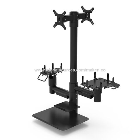 Metal Universal vesa mounted POS Monitor Stand For Supermarket, Stand ...
