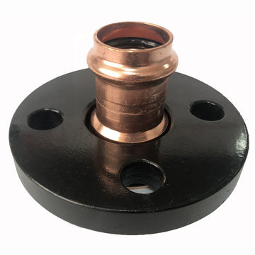 1'' - 4-2'' - 4 Press Copper Pipe Fittings Adapter Flange, Press ...