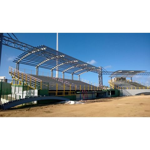 China Prefab Steel Space Frame Truss Stadium Roof Structure for Tennis ...
