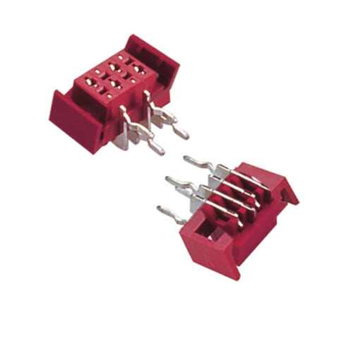 Buy Wholesale China 1.27mm Micro Match Female Right Angle With Latch ...