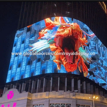 China P6 outdoor curve LED display on Global Sources,led screen,led tv ...