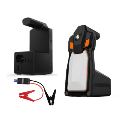 5 In 1 Jump Starter With Ac Outlet. Lighting With White & Red Led Bulbs ...