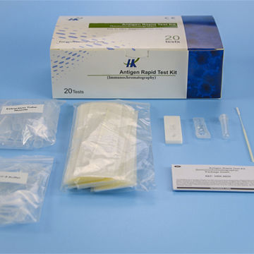China One Step Current Test Antigen rapid swab nasal kits on Global ...