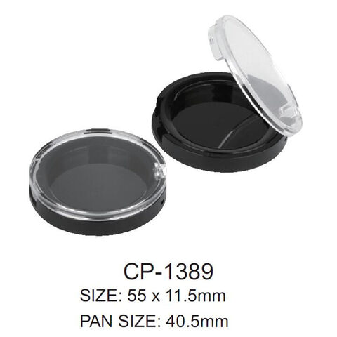 Factory Direct High Quality China Wholesale Round Plastic Compact Case ...