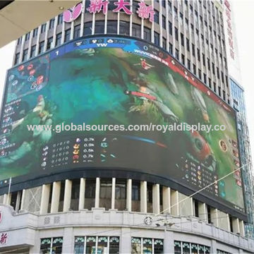 Buy Wholesale China P3 Outdoor Curve Led Display & Led Curve Display at ...