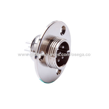 Buy Wholesale China Gx16 6 Pin Flange Aviation Plugs Aerospace ...