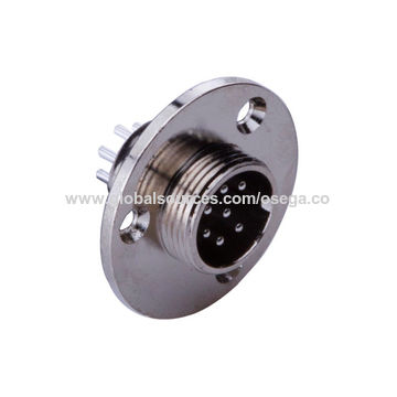Buy Wholesale China Gx16 7 Pin Flange Aviation Plugs Aerospace ...