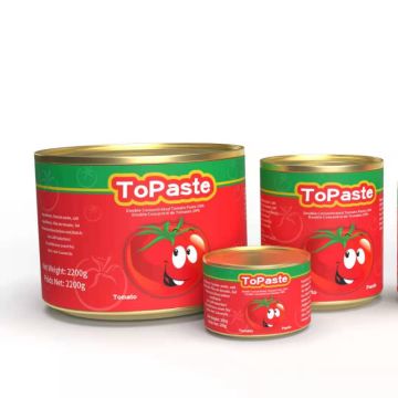 Buy Wholesale China Tomato Paste Caned Packaging 2200 Gram Hard Open ...