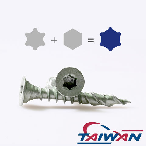 Taiwan Screws, Hex-Star Recess Screw_Patent on Global Sources,torx ...