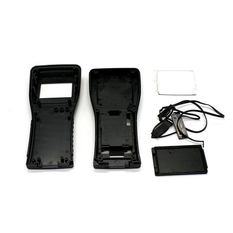 China Plastic electronic hand-held enclosure with window and keypad on ...