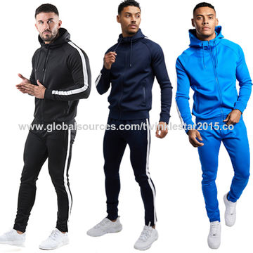 Buy Wholesale China Latest Customized Design Men Slim Fit Tracksuit ...