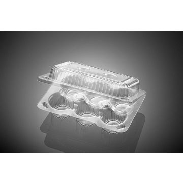 China Disposable plastic OPS container hinged on Global Sources,food ...