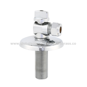 China Long thread angle valve on Global Sources,Chrome plating angle ...