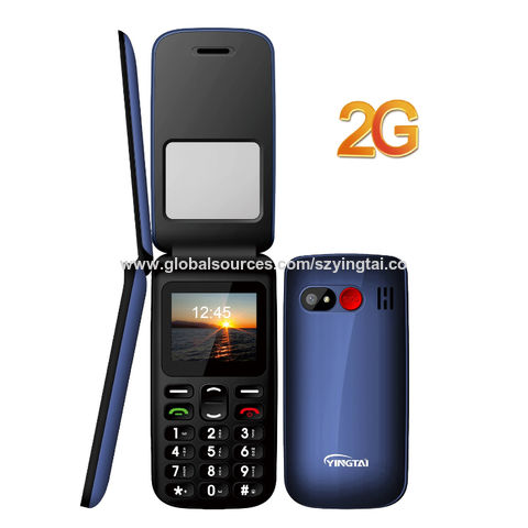 China Hot selling 2G GSM quad band flip senior phone with competitive ...