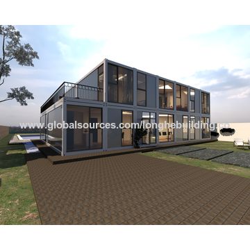2 floors Prefab Modular Office Building, Modular Office Office Prefab ...