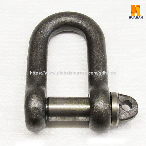 China BS3032 Large Dee Shackle, Self-colored or Zinc-plated, Rigging ...