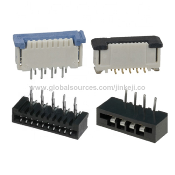 China 0.5mm pitch ffc fpc connector 6 12 15 20 24 26 30 37 39 40 51 60 ...