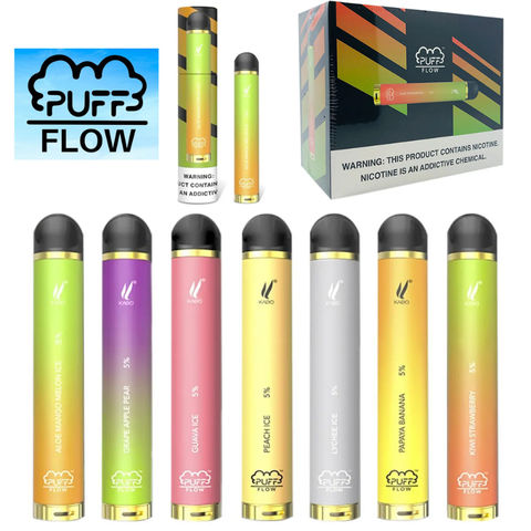 China In Stock Puff Flow New Disposable Vape pen 1000 +Puffs 4ml e ...