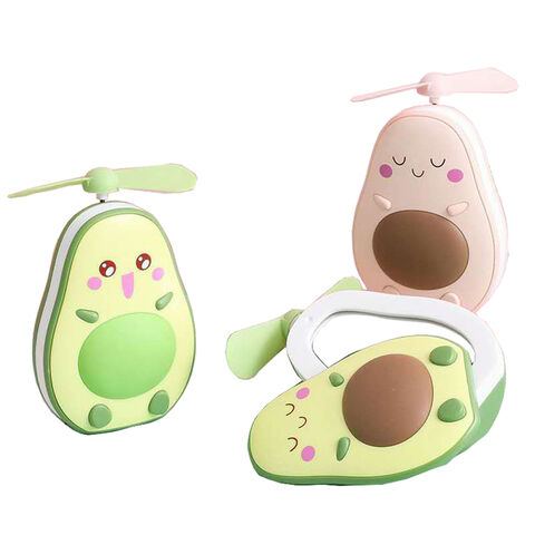 Mini Usb Fan Handheld Avocado Design Usb Rechargeable Fan Portable Fan ...