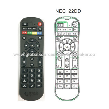 Buy Wholesale China Dvb Stb Sat Remote Control Ir Function Remote ...