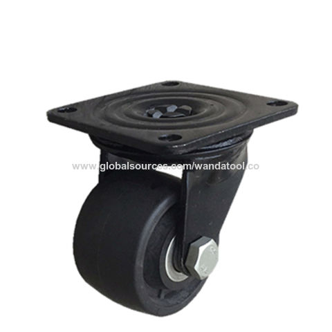 China Low profile casters, Business machine casters, 3" Heavy duty PA ...