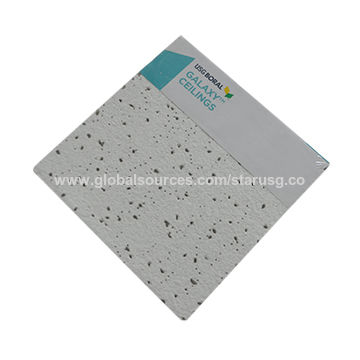 China USG Boral SLT edge 14mm mineral fiber ceiling tiles 600x600mm on ...
