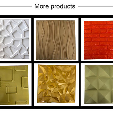 Buy Wholesale China Factory Custom Modern Decorative Gold Interior Wall ...