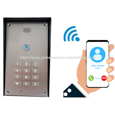 4g/3g Audio Doorphone, Two-way Voice Communication, Wireless Intercom ...