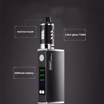 China High Quality Light Dsiplay 80W Box Mod 18650 Kits on Global ...