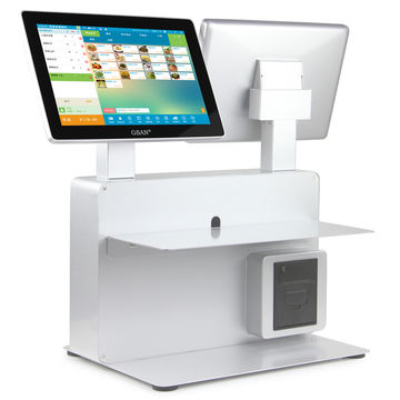 China 2021 GSAN New Model Dual 12 Inch Complete Set POS System With All ...