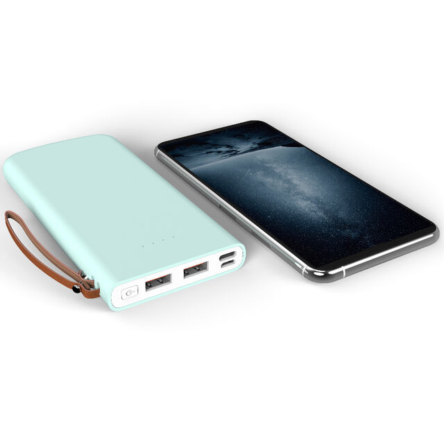 Buy Wholesale China Colorful Slim Power Bank 10000mah Oem Odm With 2 ...