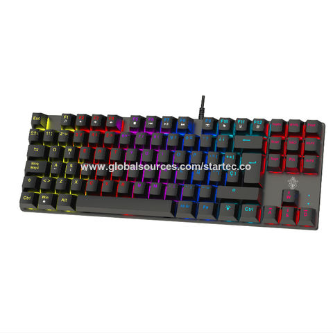Buy Wholesale China Low Price Rainbow Light Mechanical Keyboard St-mk78 ...