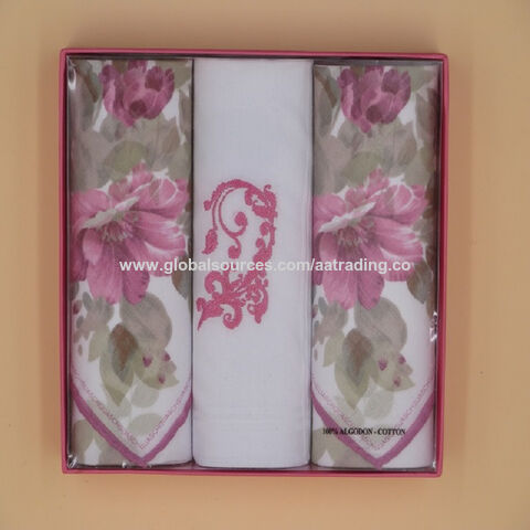 Red Design Professional Customized Delicate Handkerchief Gift Boxes $1. ...