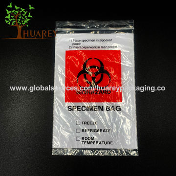 Buy Wholesale China Laboratory Zip Lock Bag, Resealable Bag With Lab ...