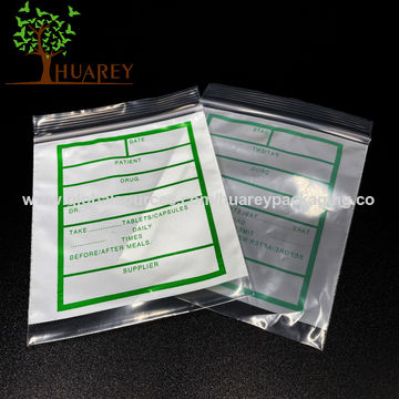 Buy Wholesale China Medical Zip Lock Bag, Resealable Bag Packaging ...