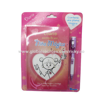 Buy Wholesale China Secret Diary Notebook Hard Cover Book With A Magic ...