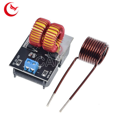 DC 5-12V Mini ZVS Low Voltage Induction Heating Power Supply Module ...