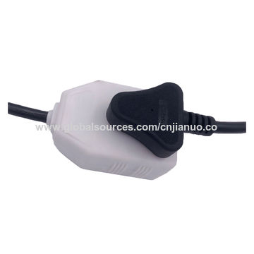 China South Africa male plug to side by side female socket extension ...