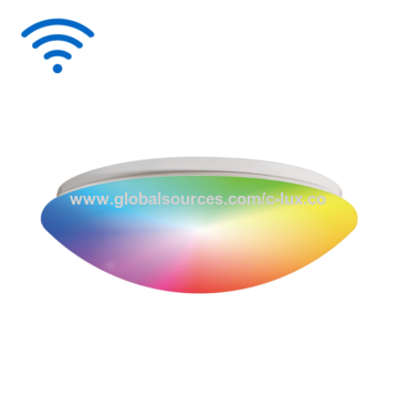 China Smart wifi+ble led ceiling light 2700K-6500K controlled by app ...