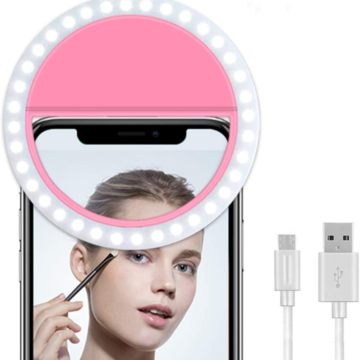 Pocket Phone Selfie Ring Fill Light USB Photography Live Fill Light 3 ...