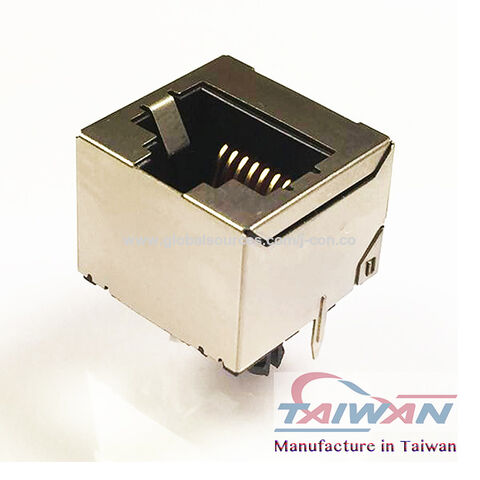 Buy Wholesale Taiwan Rj45 Top Entry Jack Rj45 Connector & Rj45 ...