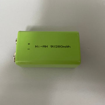 China NiMH 9V 280mAh Longest Lasting NI-MH Rechargeable 6F22 6LR61 ...