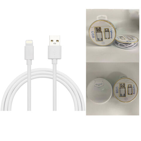 China Custom length USB cable with lightning, USB C, micro plug on ...