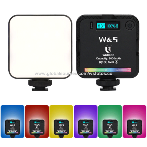 Full color Photography Video Light Dimmable Fill Light Portable LED ...